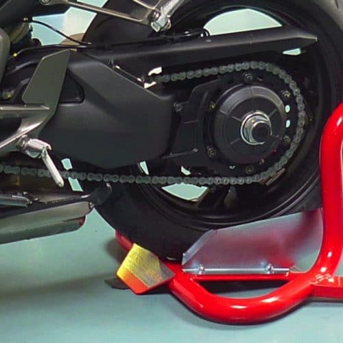 Motorcycle Wheel Chock "BikeGrab" - Motorcycle Lift Jack | Big Blue ...