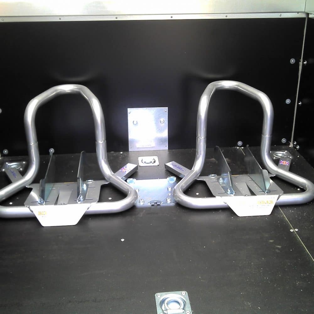 Motorcycle Wheel Chock "BikeGrab" - Motorcycle Lift Jack | Big Blue ...