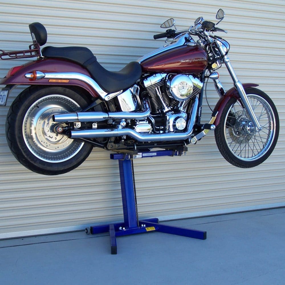 Harley Davidson Lift Jack - Motorcycle Lift Jack | Big Blue Motorcycle lift